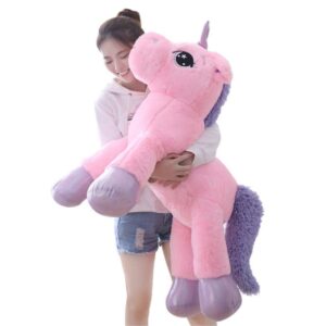 sofipal giant unicorn stuffed animal toys,large pink unicorns plush pillow cushion for birthday,valentines,bedroom 43"