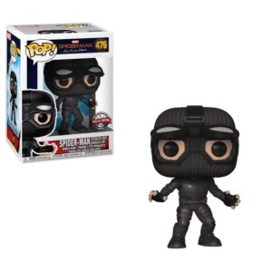 funko pop! marvel: spider-man far from home - spider-man stealth suit (goggles up) exclusive