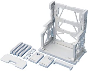 builder's parts system base 001 (white) plastic model