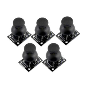 devmo 5pcs joystick breakout module shield ps2 joystick game controller compatible with ar-duino