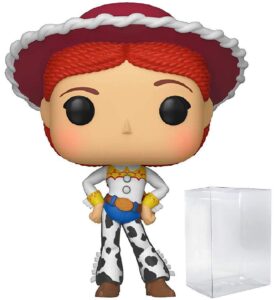 disney pixar: toy story 4 - jessie funko pop! vinyl figure (includes compatible pop box protector case)