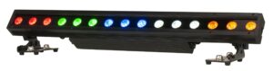 adj 15 hex, 15x10w 6in1 led bar ip with wired digital communication network (hex155)