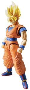 bandai spirits figure-rise standard super saiyan son goku (new pkg ver) dragon ball z, multicolor