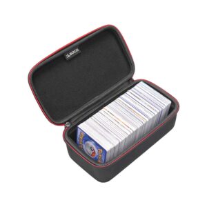 rlsoco case holder for pokemon tcg cards/magic cards (500pcs) - rectangular solid design works with trading cards & card sleeves (case sale only)