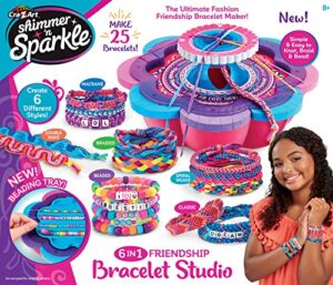 cra-z-art shimmer & sparkle ultimate friendship bracelet maker small