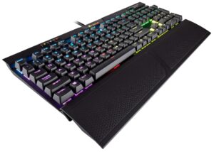 k70 rgb mk.2 mechanical gaming keyboard â€” cherry mx brown (renewed)