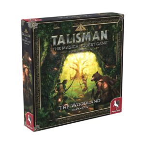 pegasus spiele talisman: the woodland board game green