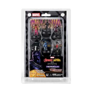 marvel heroclix: avengers black panther and the illuminati dice and token pack