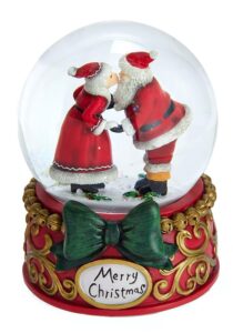 kurt s. adler kurt adler 100mm mrs. claus musical snowglobe, multi