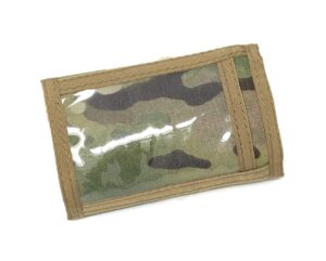 rainbow of california rfid camouflage trifold id wallet (multi-cam)