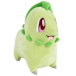 pokémon 8" chikorita plush stuffed animal toy - officially licensed - great gift for kids