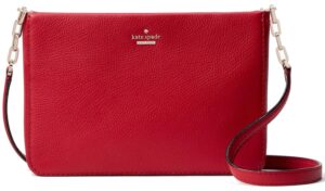 kate spade new york kingston drive alessa leather bag, heirloom red