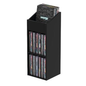 glorious record rack 330, black