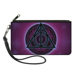 buckle-down women's standard zip wallet harry potter large, 8" x 5"