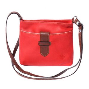 lagaksta lilly mini crossbody bag (red brown)