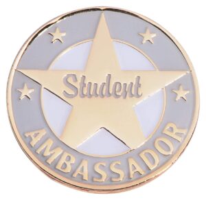 anderson's student ambassador leadership award pins, 6 count