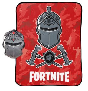 jay franco black knight red camo 2 piece nogginz set (official fortnite product)