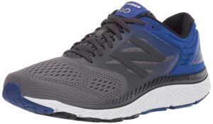 new balance mens 940 v4 running shoe, magnet/marine blue, 11.5 us