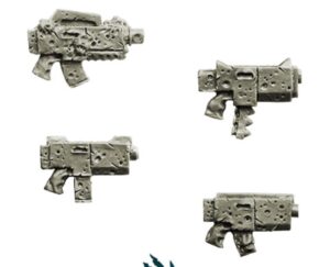 spellcrow plague knights rapid guns (miniature models)