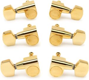 taylor 6-string guitar tuners 1:18 ratio - polished gold