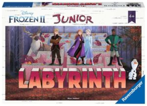 ravensburger disney frozen 2 junior labyrinth family game for boy & girls age 4 & up! -the classic moving maze game (20416)