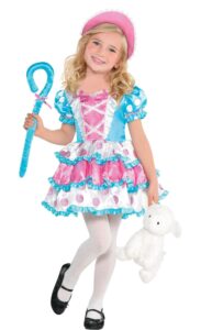 amscan little bo peep - toddler 3-4, 1 set