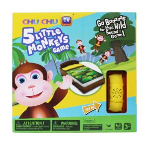 spin master cardinal games five little monkeys game, multicolor