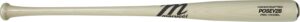 marucci buster posey posey28 maple pro model maple wood baseball bat, whitewash, 34"