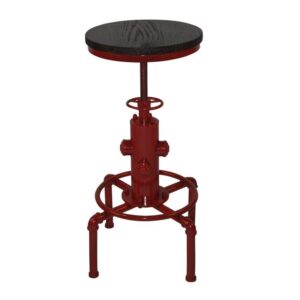 rivatti commodore table, red