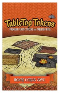 geek tank games tabletop tokens - rooftops set