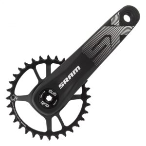 sram sx eagle crankset - 170mm, 12-speed, 32t, direct mount, dub spindle interface, black, a1