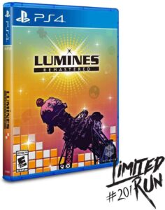 lumines remastered (limited run #201) - playstation 4