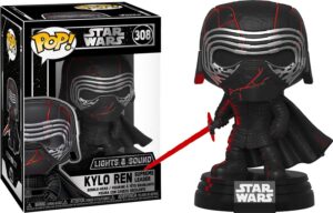 funko pop! star wars: rise of the skywalker - kylo ren (lights and sound)