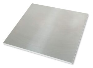 tci precision metals 4140 carbon steel plate sheet, 6-side precision sized, ground and milled flat blanks 1.000” thick x 12.000" x 11.750"