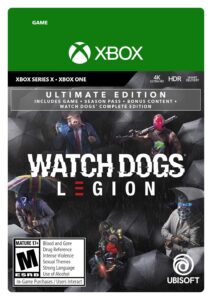 watch dogs: legion xbox series x|s, xbox one ultimate edition [digital code]