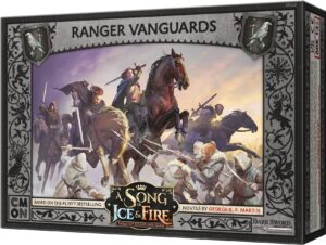 cmon a song of ice and fire tabletop night's watch ranger vanguard unit box | strategy game for teens and adults | ages 14+ | 2+ players | average playtime 45-60 minutes | made