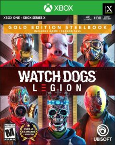 watch dogs legion - xbox one gold steelbook edition edition