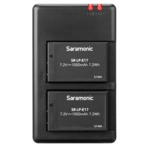 saramonic lp-e17 dual battery charger