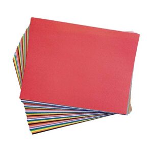 construction paper pack, 50 sheets of assorted colors, 12" x 18", heavyweight construction paper, crafts, art, kids art, painting, coloring, drawing, creating, arts and crafts,homes,home school use