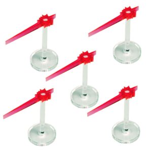 litko laser beam stands, fluorescent pink (5)