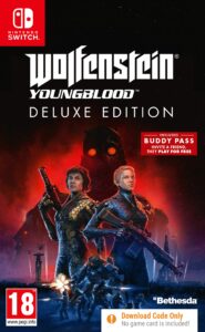 wolfenstein youngblood deluxe edition (nintendo switch - code in box)