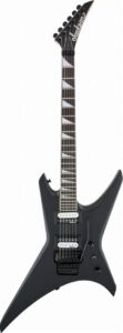 jackson js series warrior js32 6-string electric guitar with 24 jumbo frets and three-way toggle switch (right-handed, satin black)