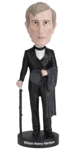 royal bobbles william henry harrison bobblehead, premium polyresin lifelike figure, unique serial number, exquisite detail