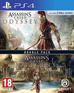 assassin's creed origins + assassin's creed odyssey - ps4