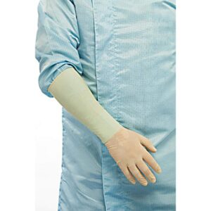 ansell blas-xxl bioclean extra sterile latex glove, 16" length, ambidextrous, natural, xxl (pack of 200)