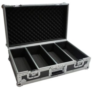 harmony audio hccd100 100 jewel or 300 sleeve cd transport road case new