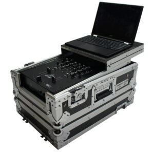 harmony audio hc10mixlt flight dj laptop glide 10" mixer custom case compatible with numark m4