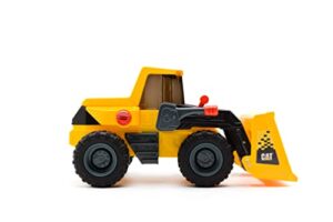 cat construction toys, cat construction 11.5" power haulers 2.0 wheel loader, lights and sounds, ages 3 and up