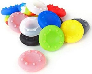 10pcs analog joystick thumb sticks grips cap for ps3 ps4 ps2 xbox 360 xbox one wii game controller (mixed)