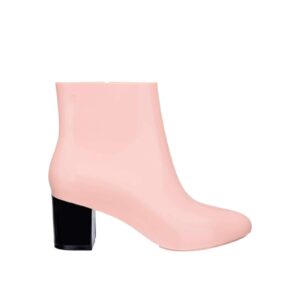 melissa shoes femme boot ad pink/black 7 m